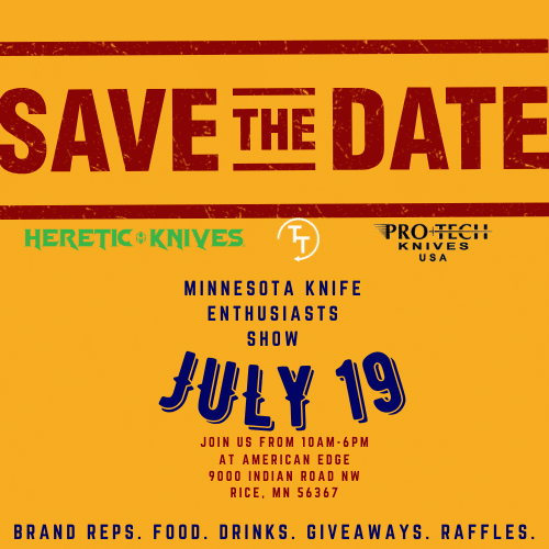 MN Knife Enthusiast’s Show 2025 • Rice, Minnesota